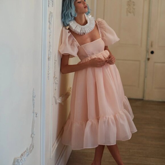 Selkie | Dresses | Selkie Peach Skin French Puff 3x Old Size Chart ...